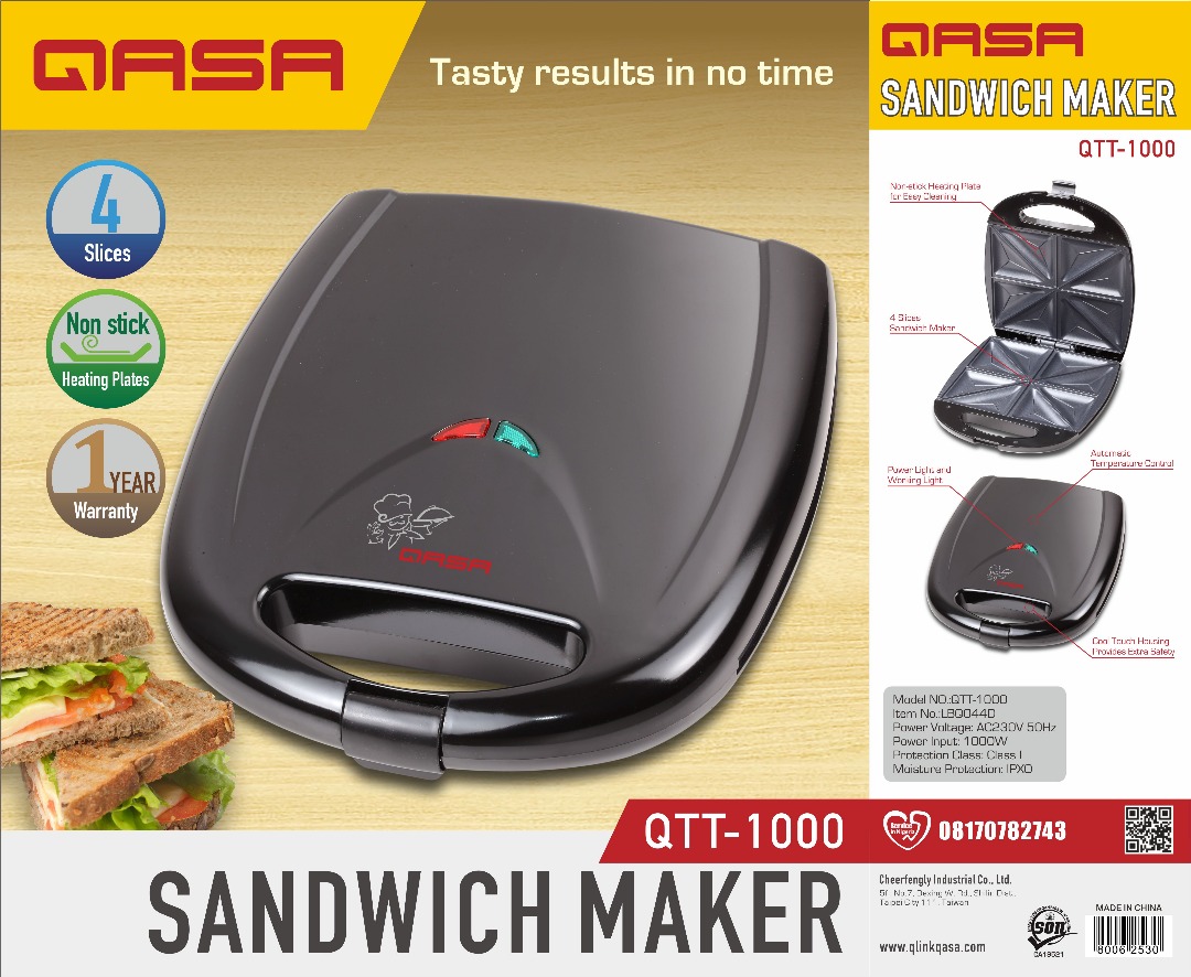 Qasa double slice sandwich - Shuksvarieties