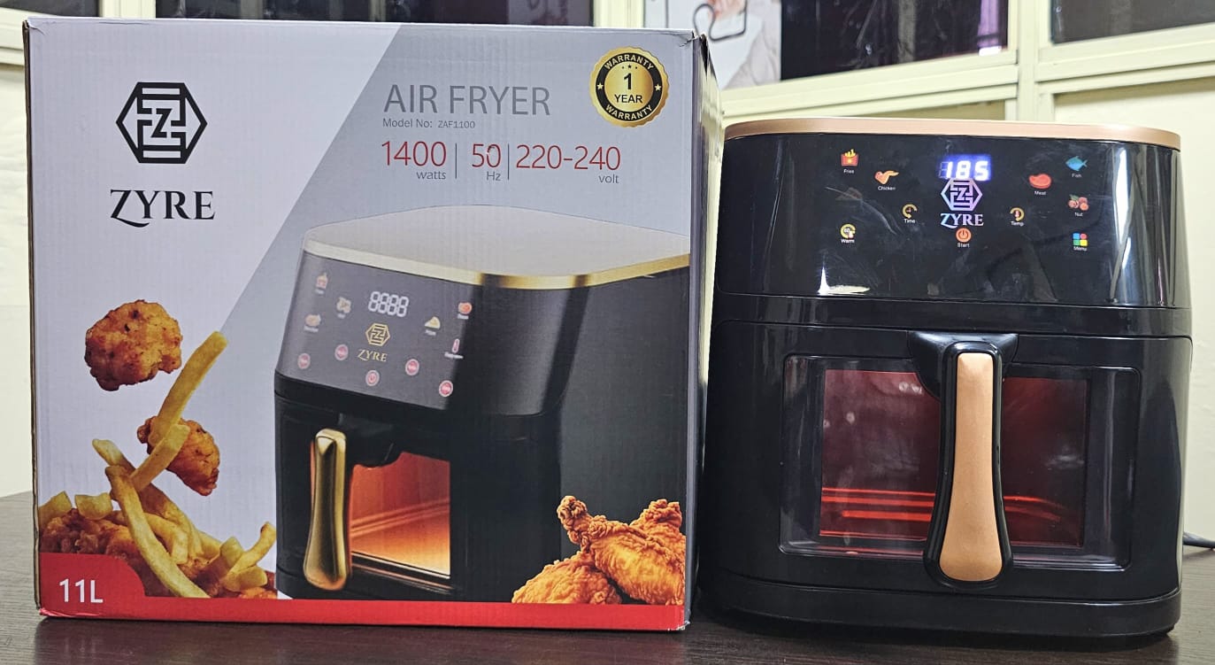 Zyre 11 litres airfryer – Shuksvarieties